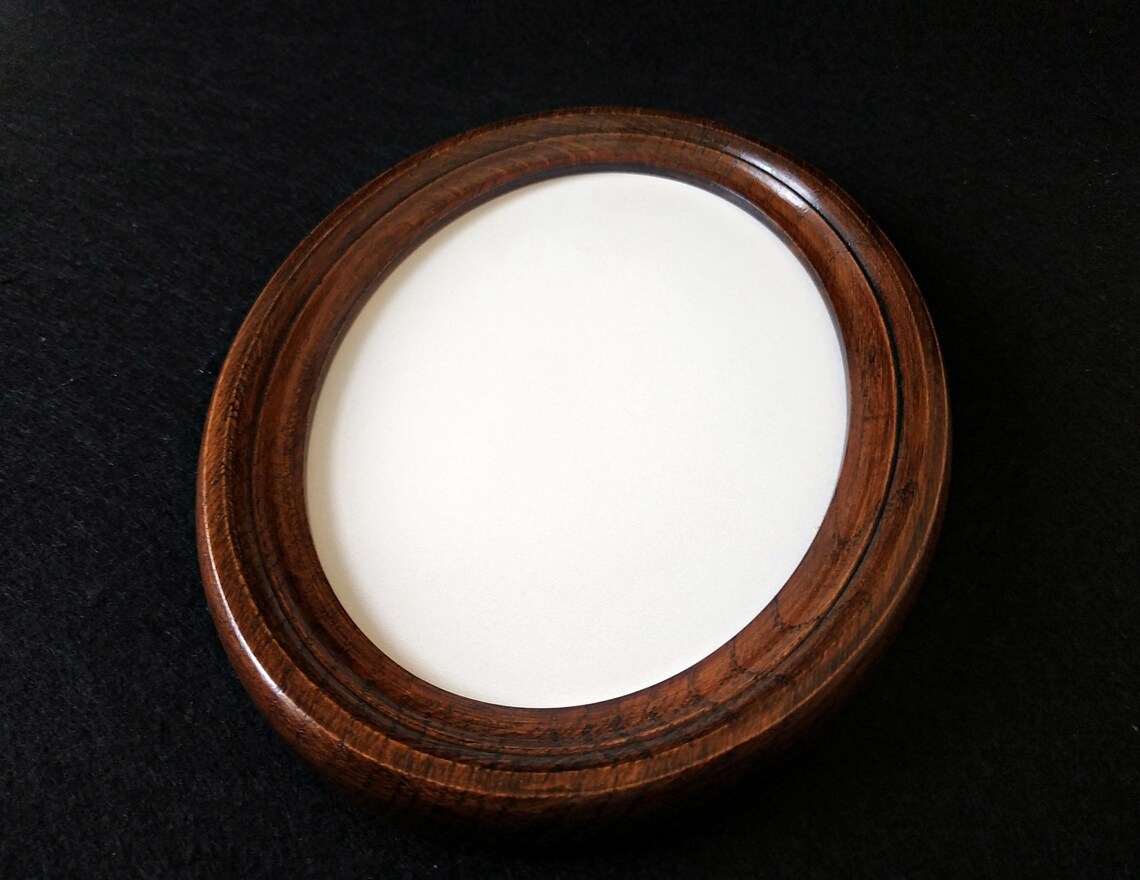 Modern Oval Frame Wooden Frame Oval Frame Oval Photo Frame - Etsy UK
