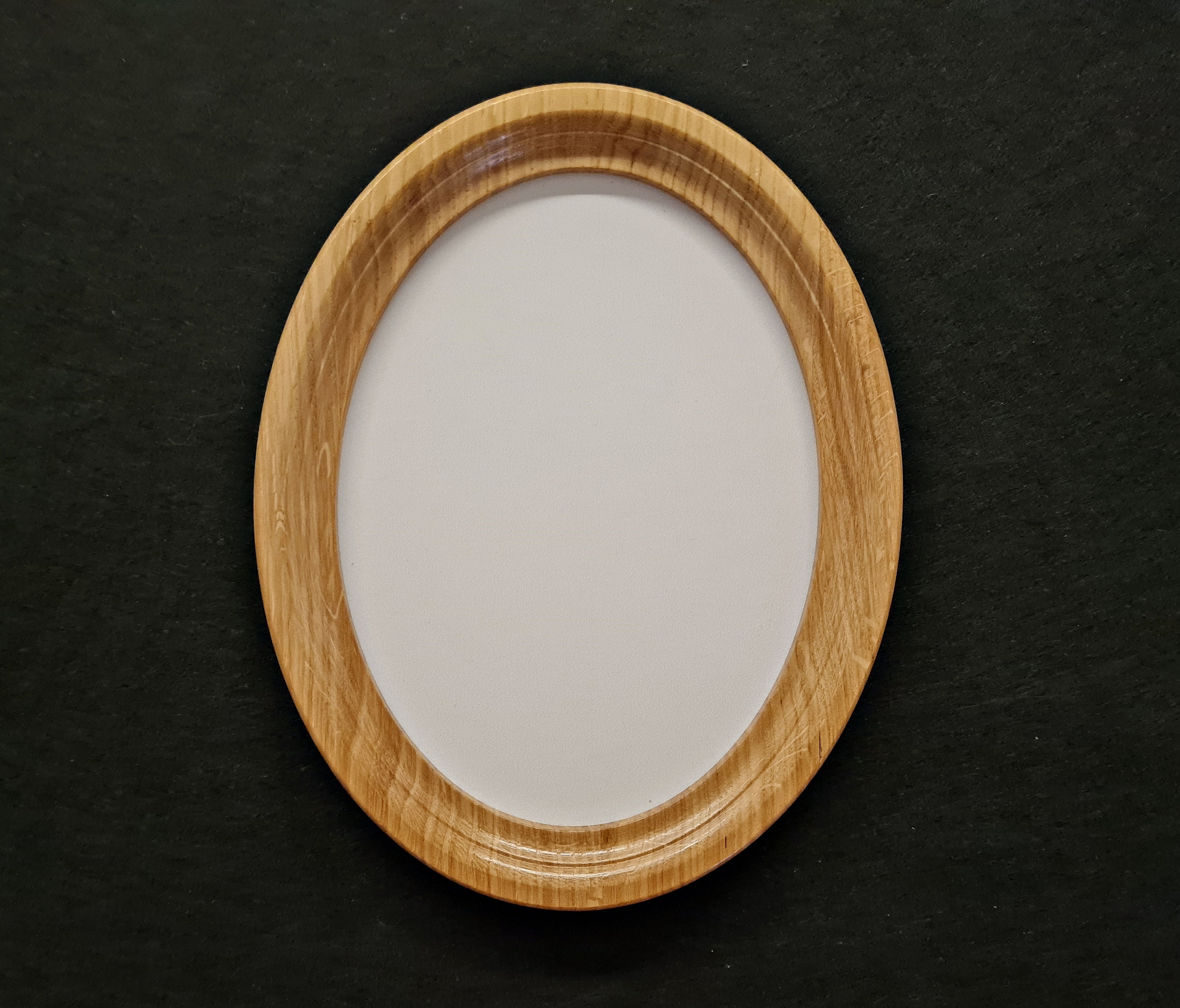 Oak Oval Frame Modern Oval Frame Wooden Frame Oval Frame - Etsy