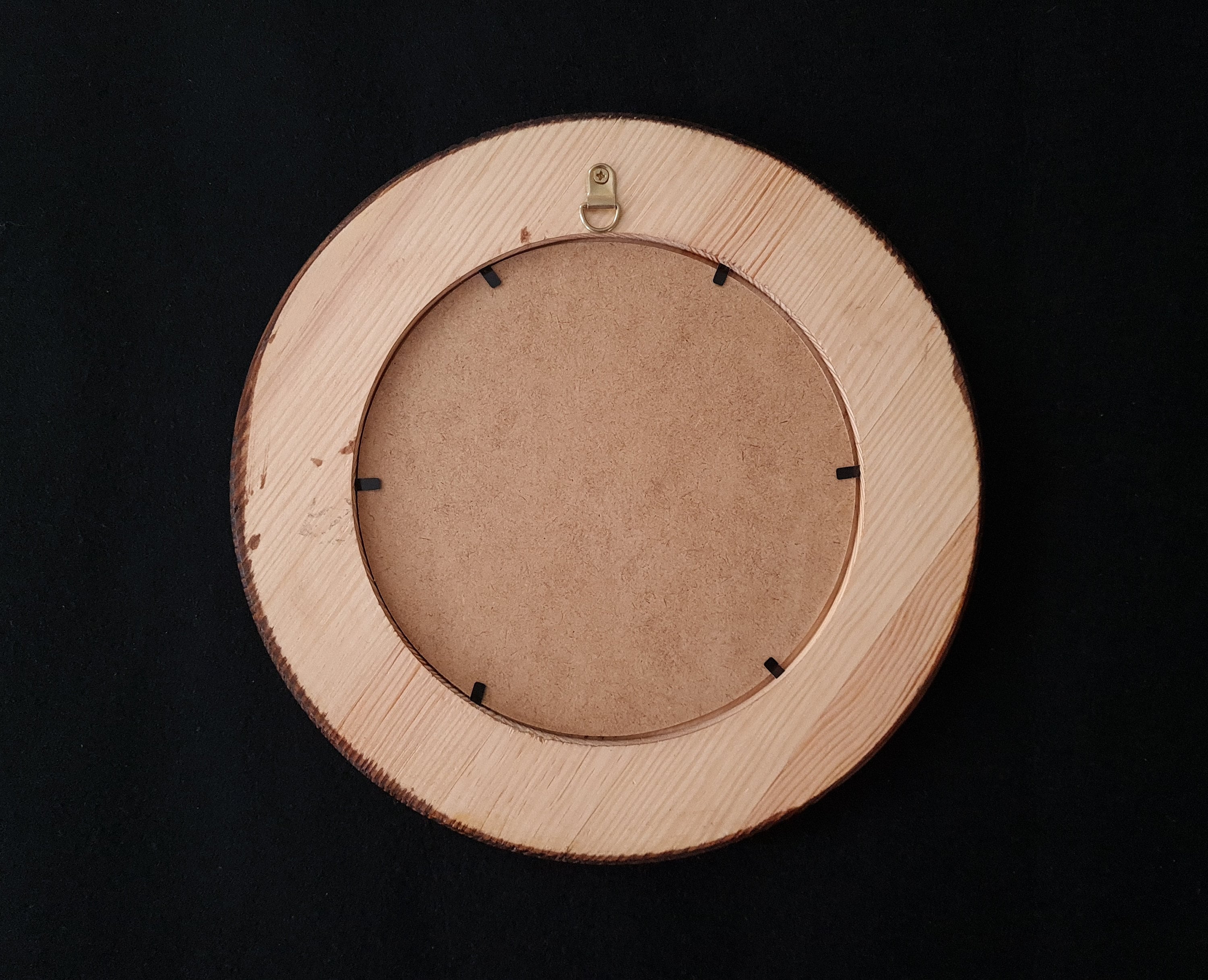 Handmade Wooden Round Photo Frame Rustic Picture Frames for - Etsy