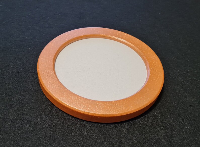 Round Frame Modern Round Frame Wooden Frame Photo Frame | Etsy