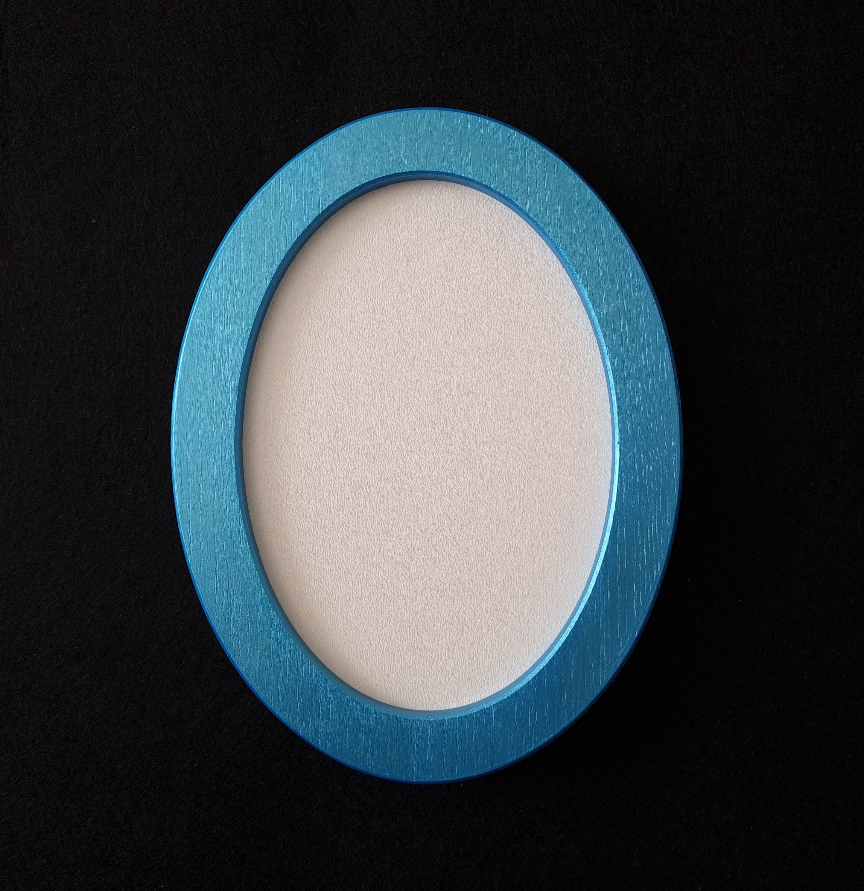 Modern Wooden Colored Oval Frame Oval Photo Frame Many Sizes - Etsy