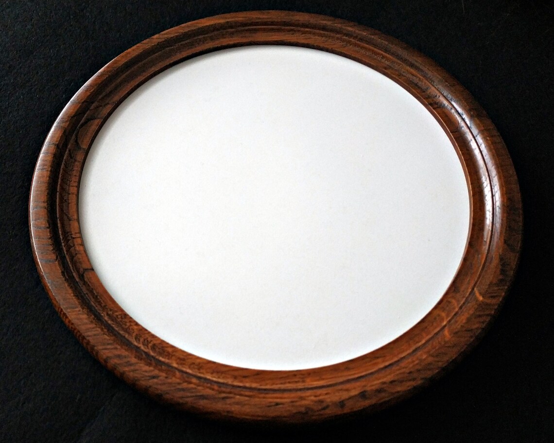 Modern Round Frame Wooden Frame Round Frame Round Photo | Etsy