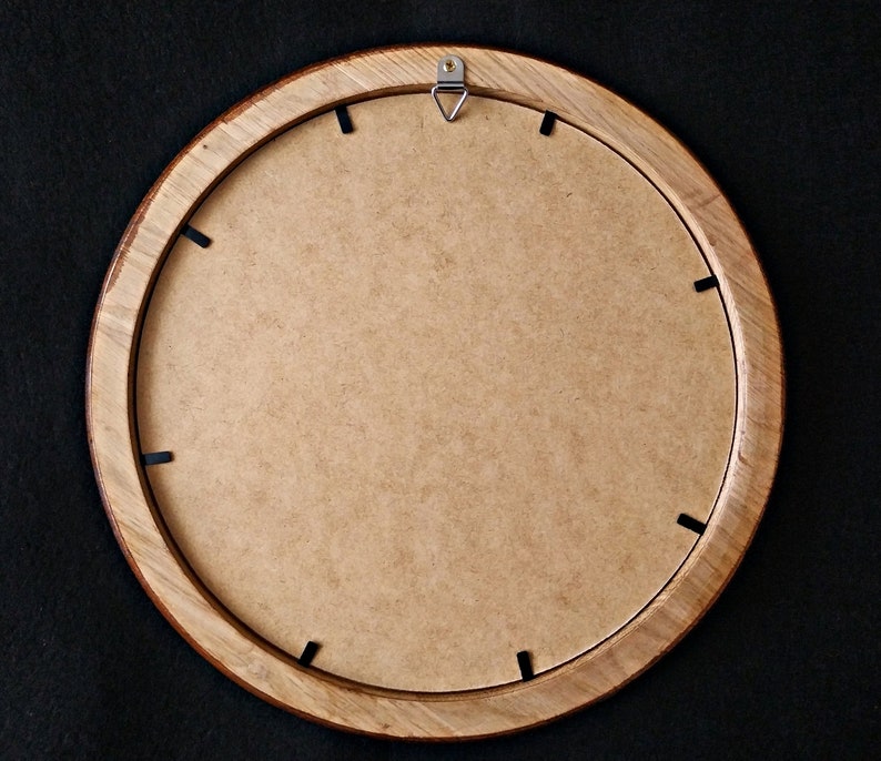 Moderner runder Rahmen Holzrahmen runder Rahmen runder - Etsy.de