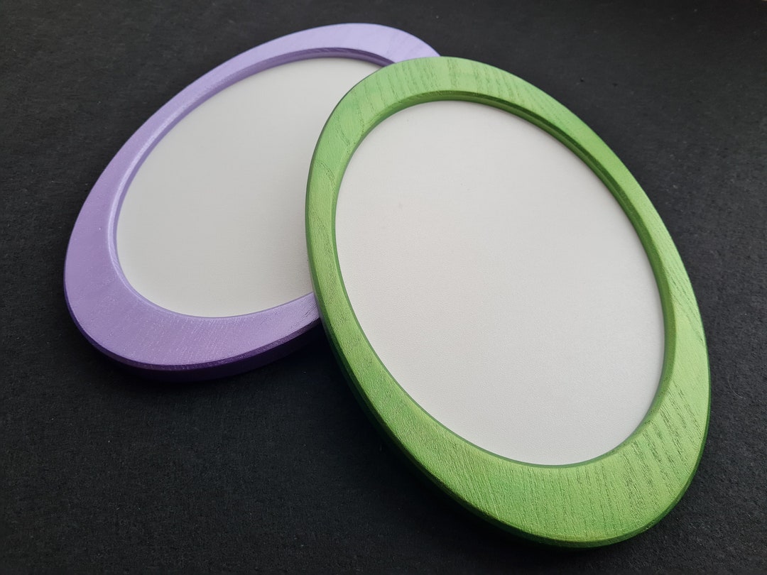 Oval Frame, Modern Oval Frame, Wooden Oval Frame, Photo Frame, Picture ...