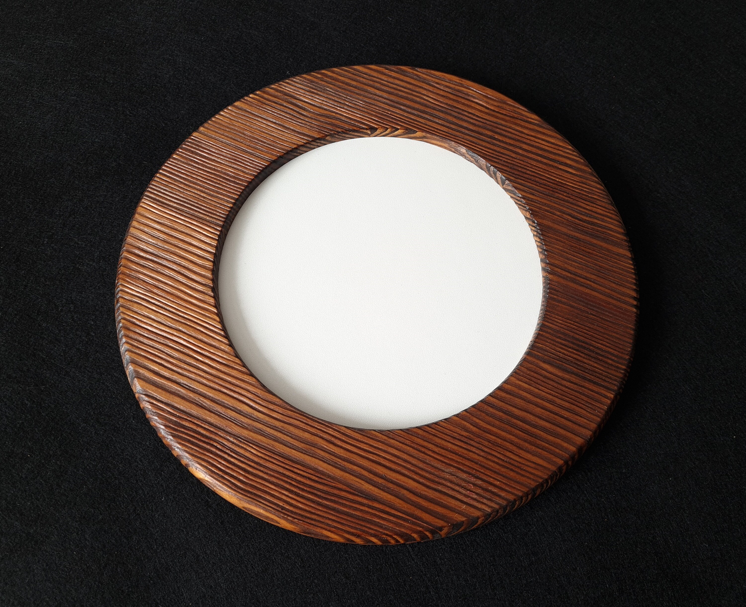 Handmade Wooden Round Photo Frame Rustic Picture Frames for - Etsy