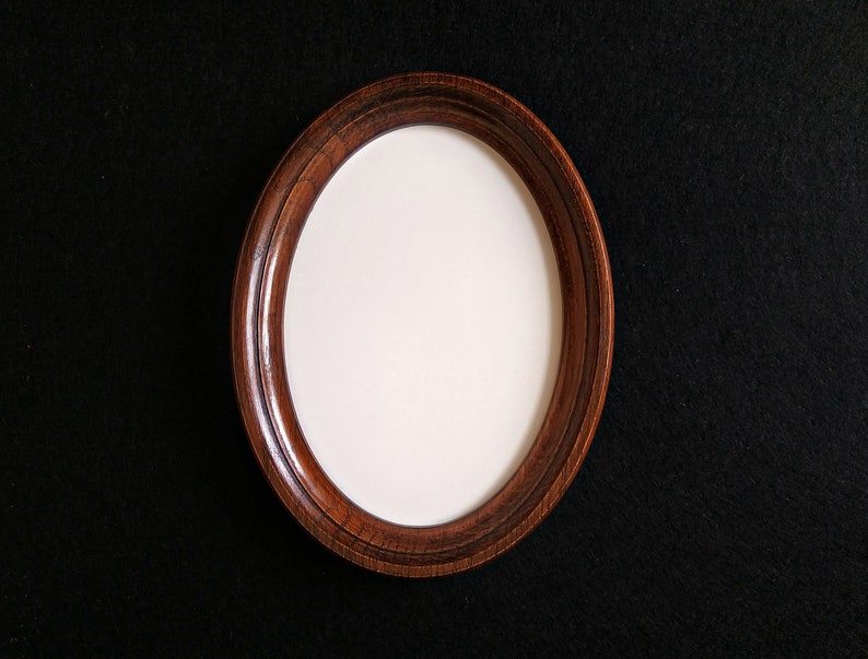 Modern Oval Frame Wooden Frame Oval Frame Oval Photo Frame - Etsy UK