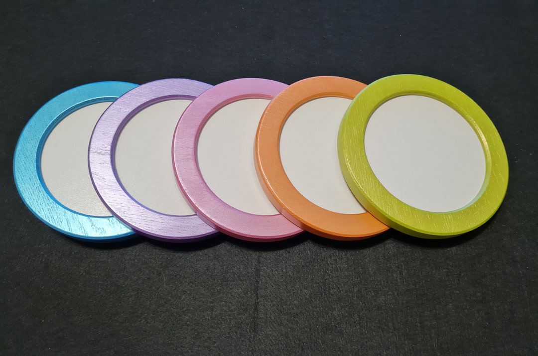 Round Frame, Modern Round Frame, Wooden Frame, Photo Frame - Etsy