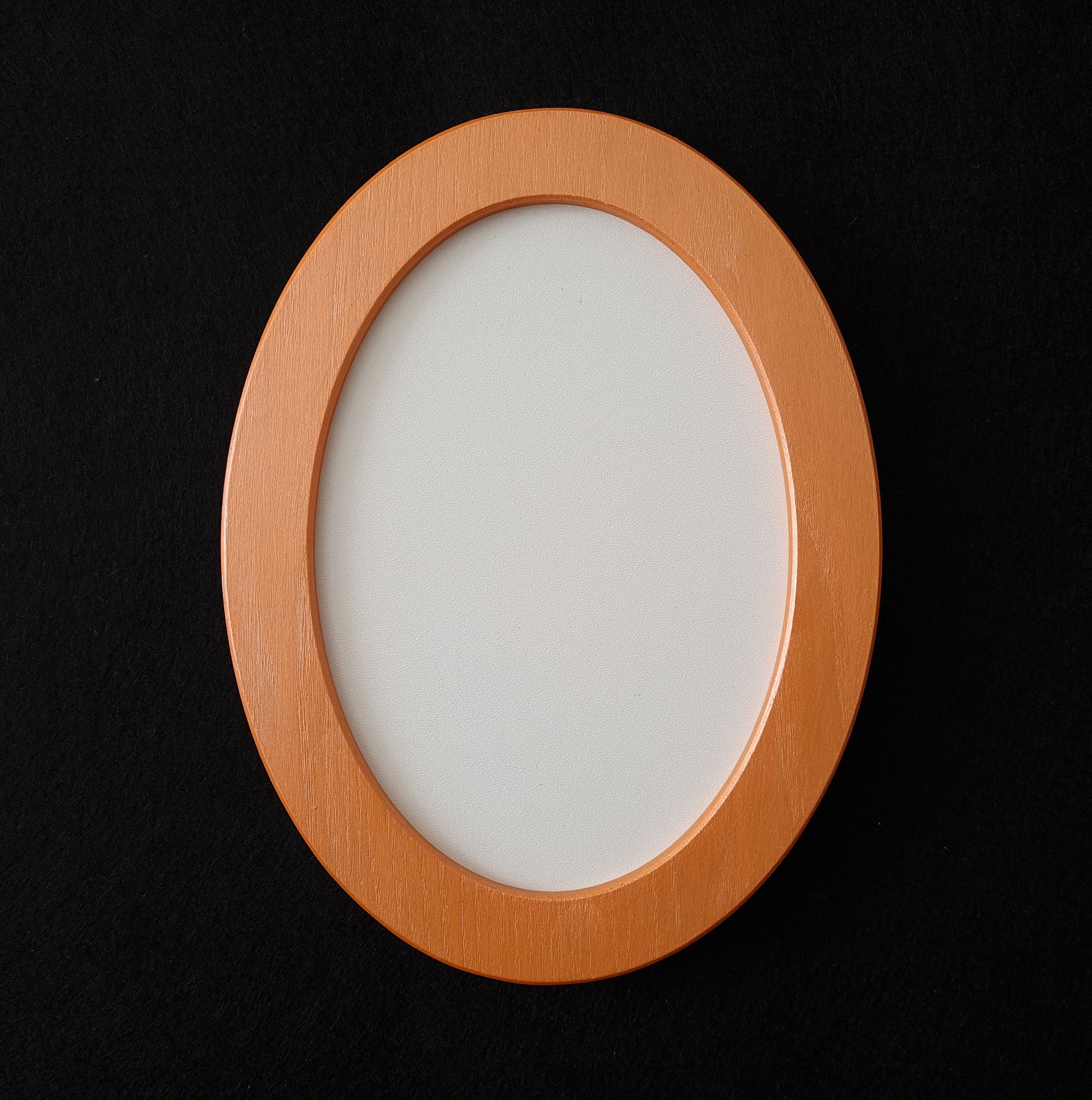 Modern Wooden Colored Oval Frame Oval Photo Frame Many Sizes - Etsy