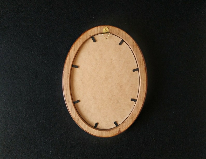 Modern Oval Frame Wooden Frame Oval Frame Oval Photo Frame - Etsy UK