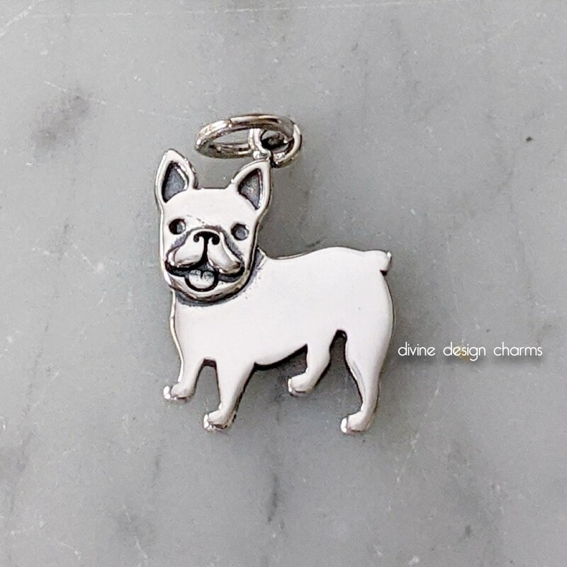 Bulldog Charms - Etsy