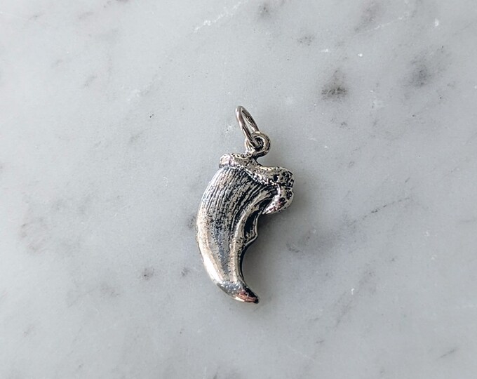 Sterling Silver Bear Claw Cham - Etsy