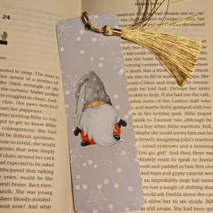Winter Gnome Bookmark - Etsy