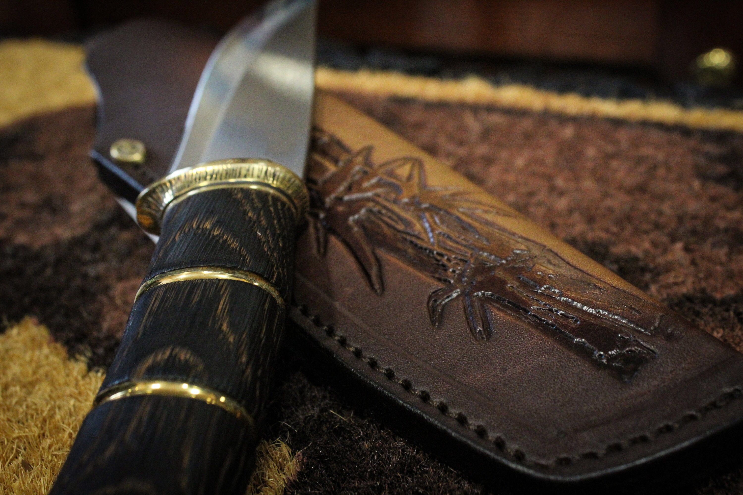 Handmade Steel Hunting Knife, Custom Knife, Steel Hunting Knife, Gift ...