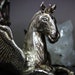 Silver Rhyton of Flying Horse, Silver Horse Art Statue, Ancient Art ...