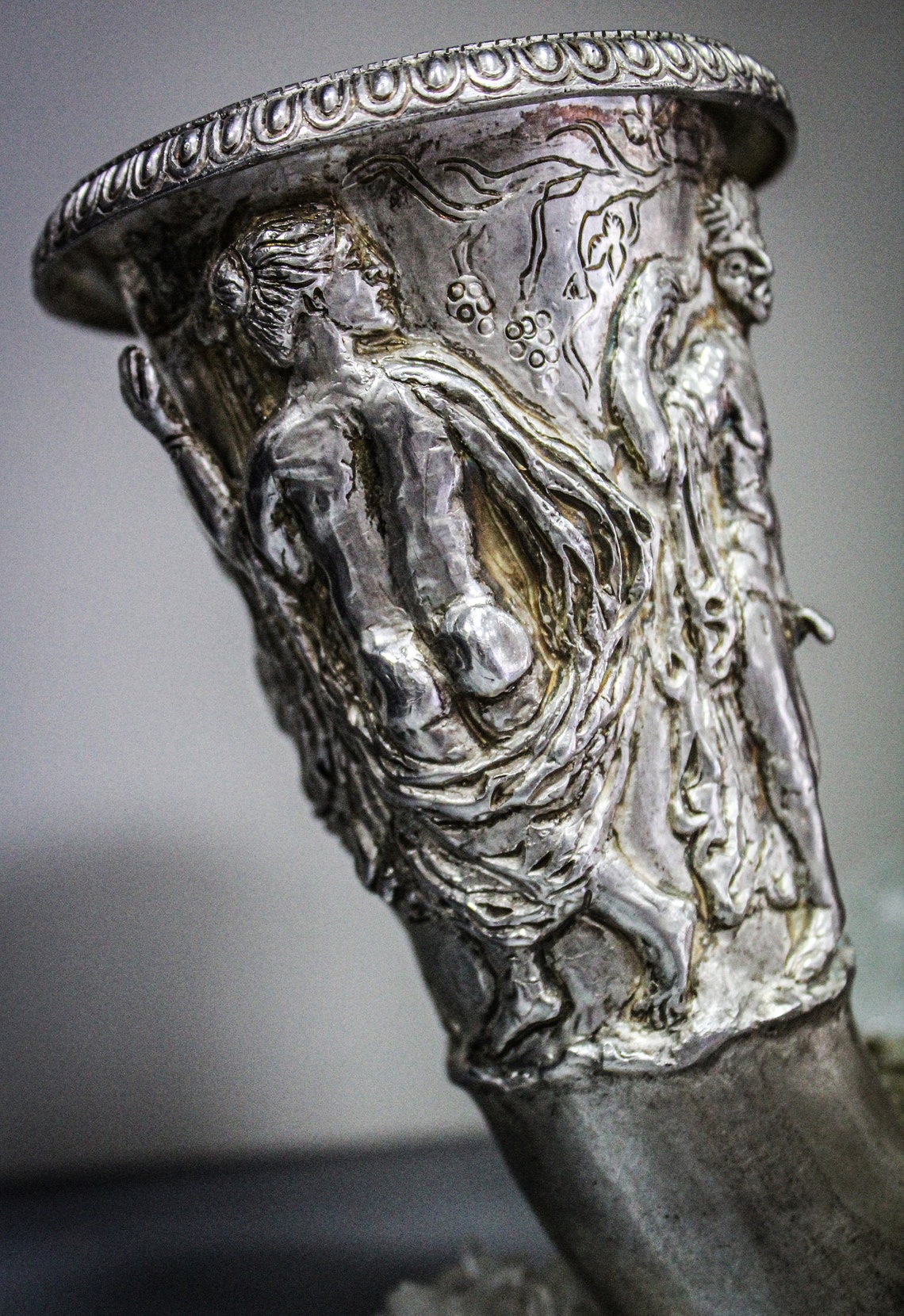 Silver Rhyton of Flying Horse, Silver Horse Art Statue, Ancient Art ...