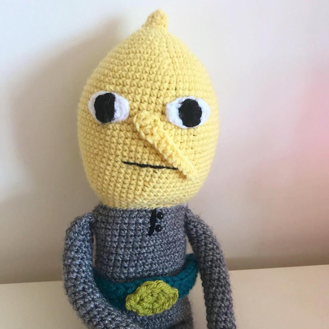 The Earl of Lemongrab Crochet Amigurumi Pattern - Etsy