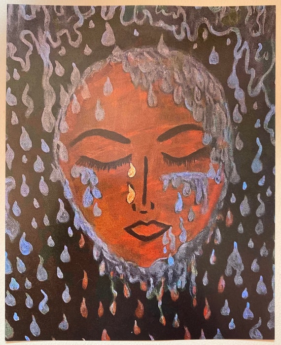 Sadness Art Print | Etsy