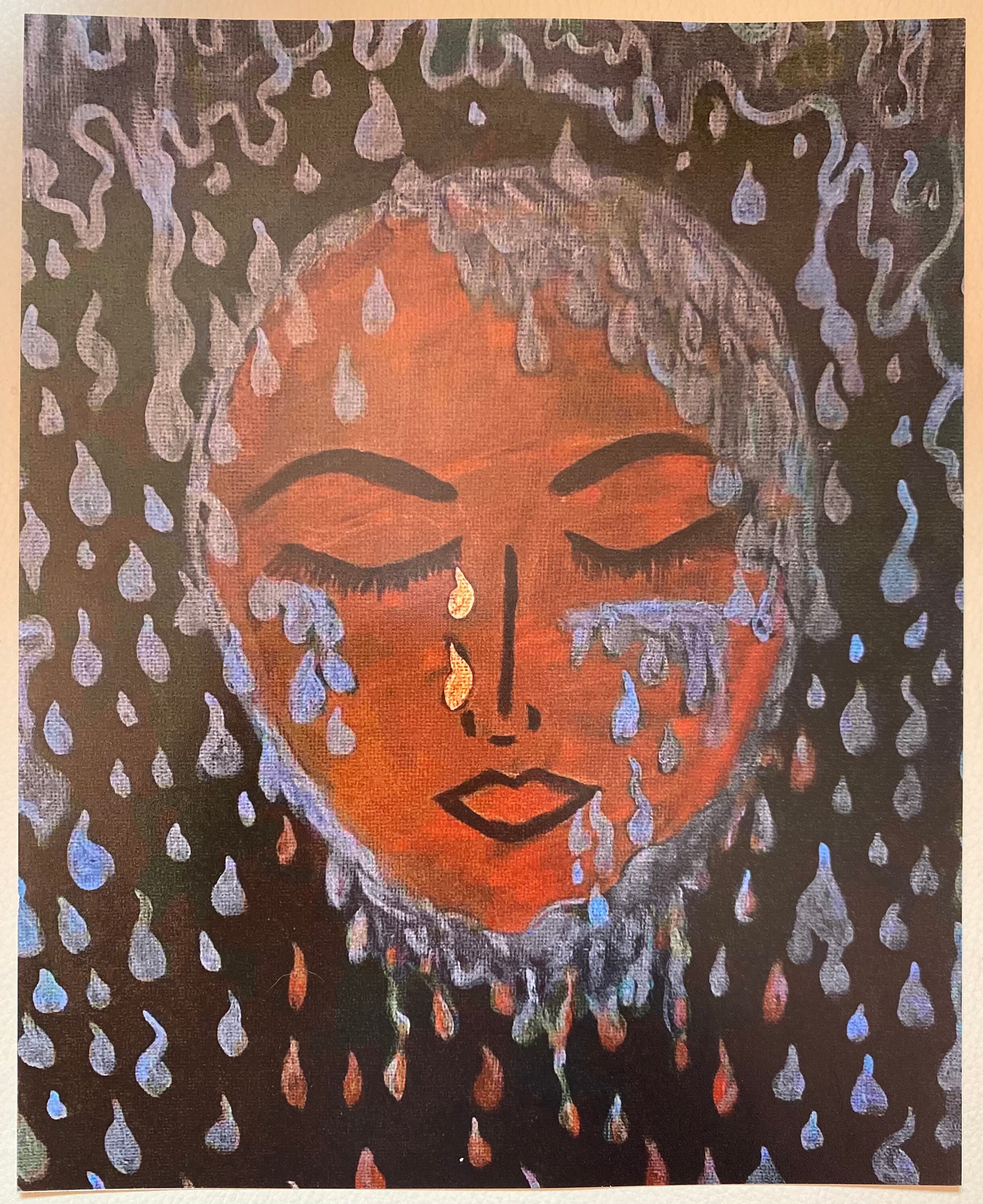 Sadness Art Print - Etsy