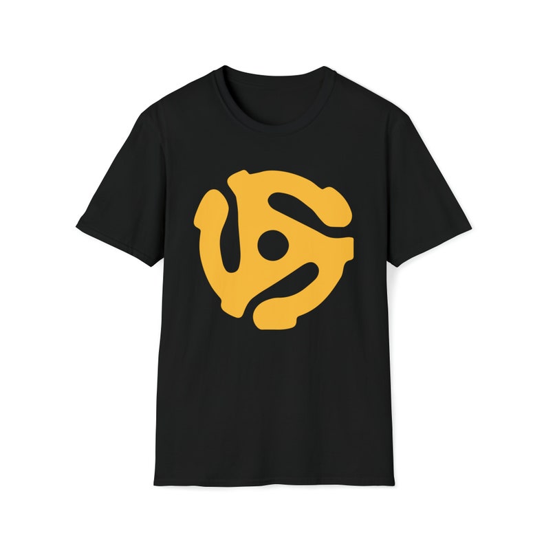 Retro Vinyl 45 Record Graphic T-shirt: Nostalgic Music Tee - Etsy