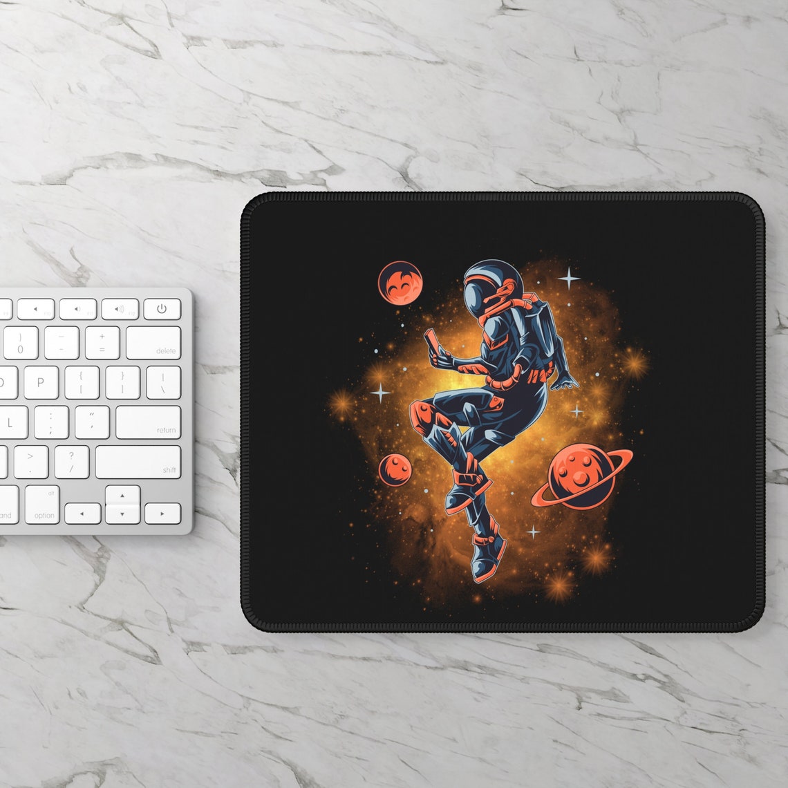 Gaming Mouse Pad | Outer Space Mouse Pad | Astronaut Mouse Pad | Gaming ...