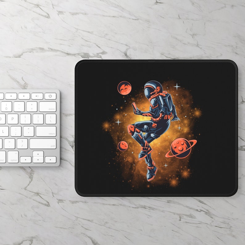 Gaming Mouse Pad | Outer Space Mouse Pad | Astronaut Mouse Pad | Gaming ...