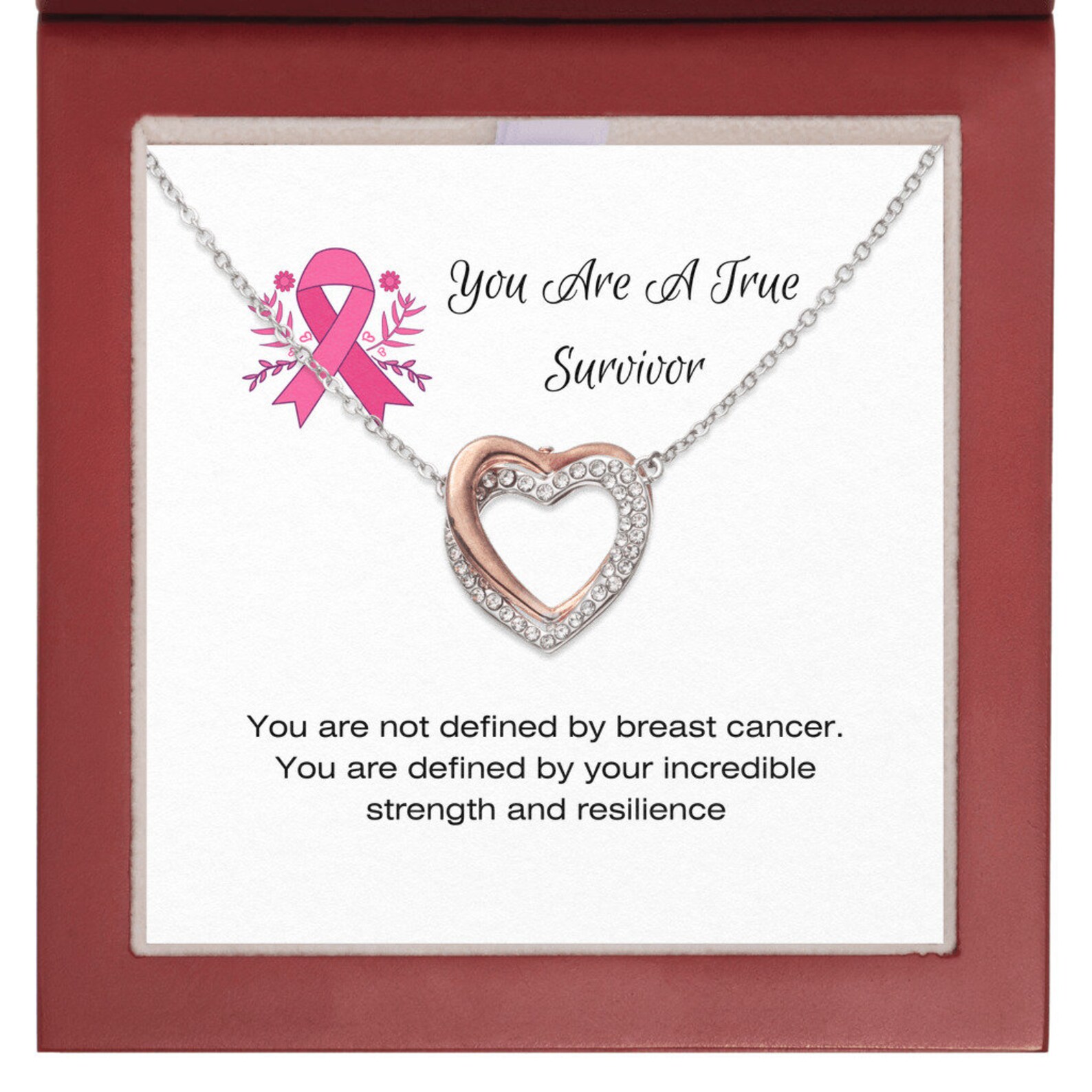 Breast Cancer Survivor Gift | Inspirational Healing Jewelry | Breast ...