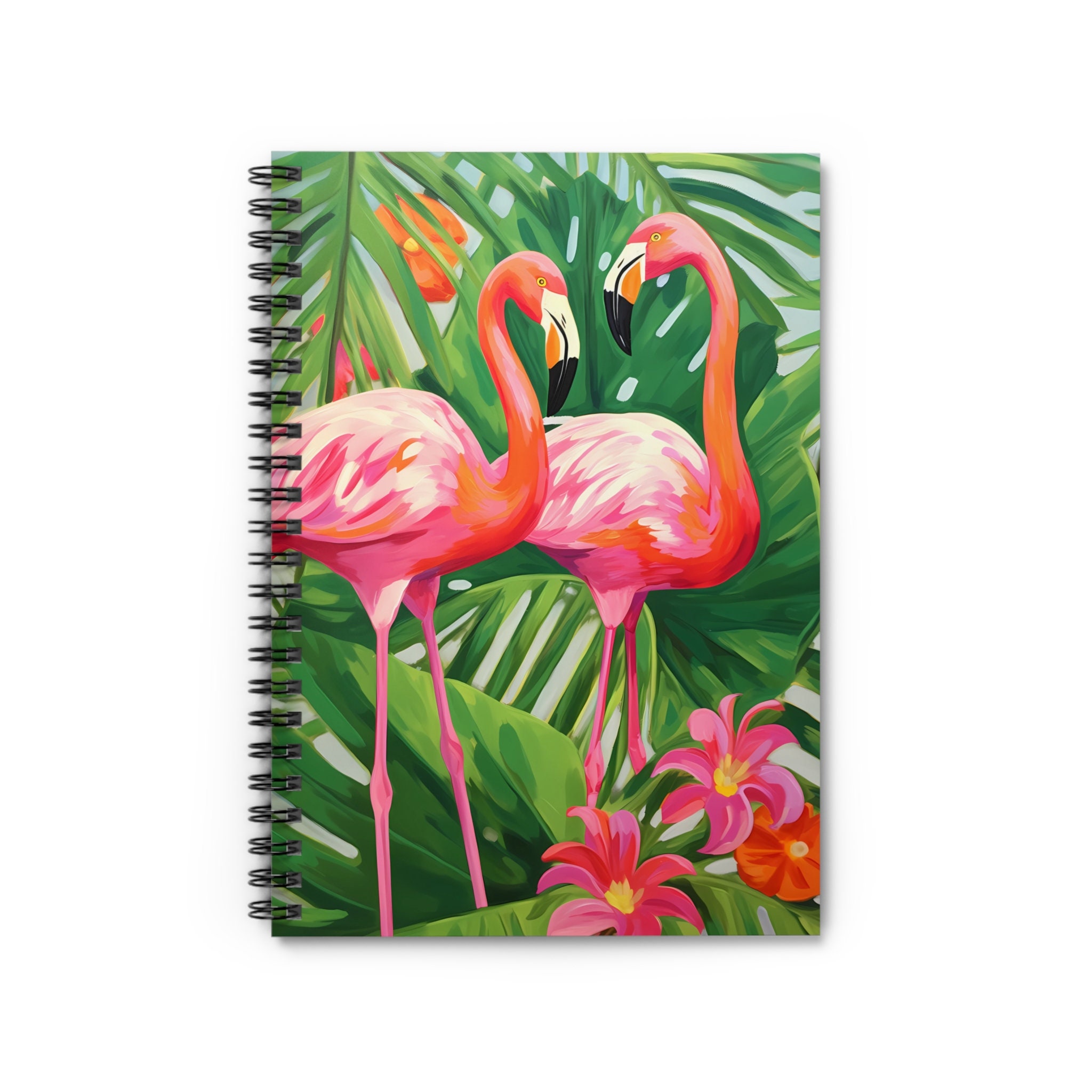 Vibrant Flamingo Notebook: Maximalist Tropical Journal - Etsy