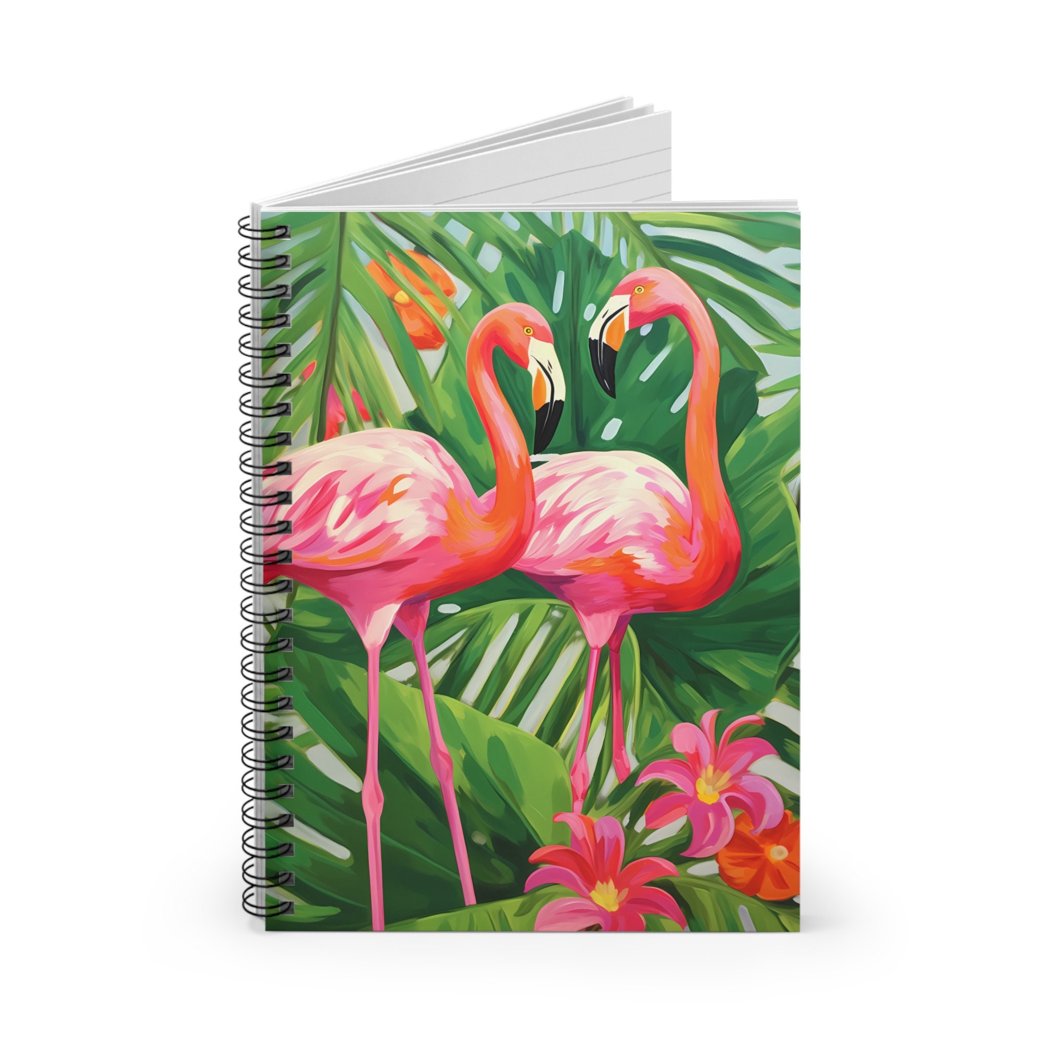 Vibrant Flamingo Notebook: Maximalist Tropical Journal - Etsy