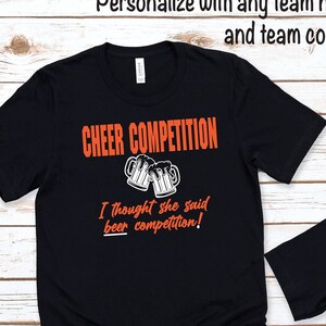 Cheer Competition, Cheer Dad, Hit Zero, Cheer Dad Shirt, Custom Cheer ...