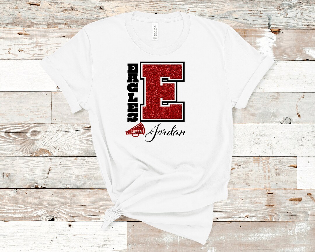 Custom Cheer Team Shirts, Personalized Cheerleading Shirt, Cheer Shirts ...