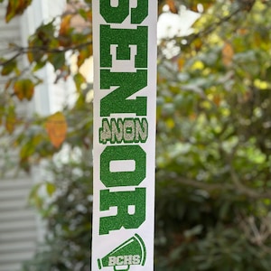 Senior Sashes, Custom Sash, Graduation Sash, Class of 2026, Volleyball ...