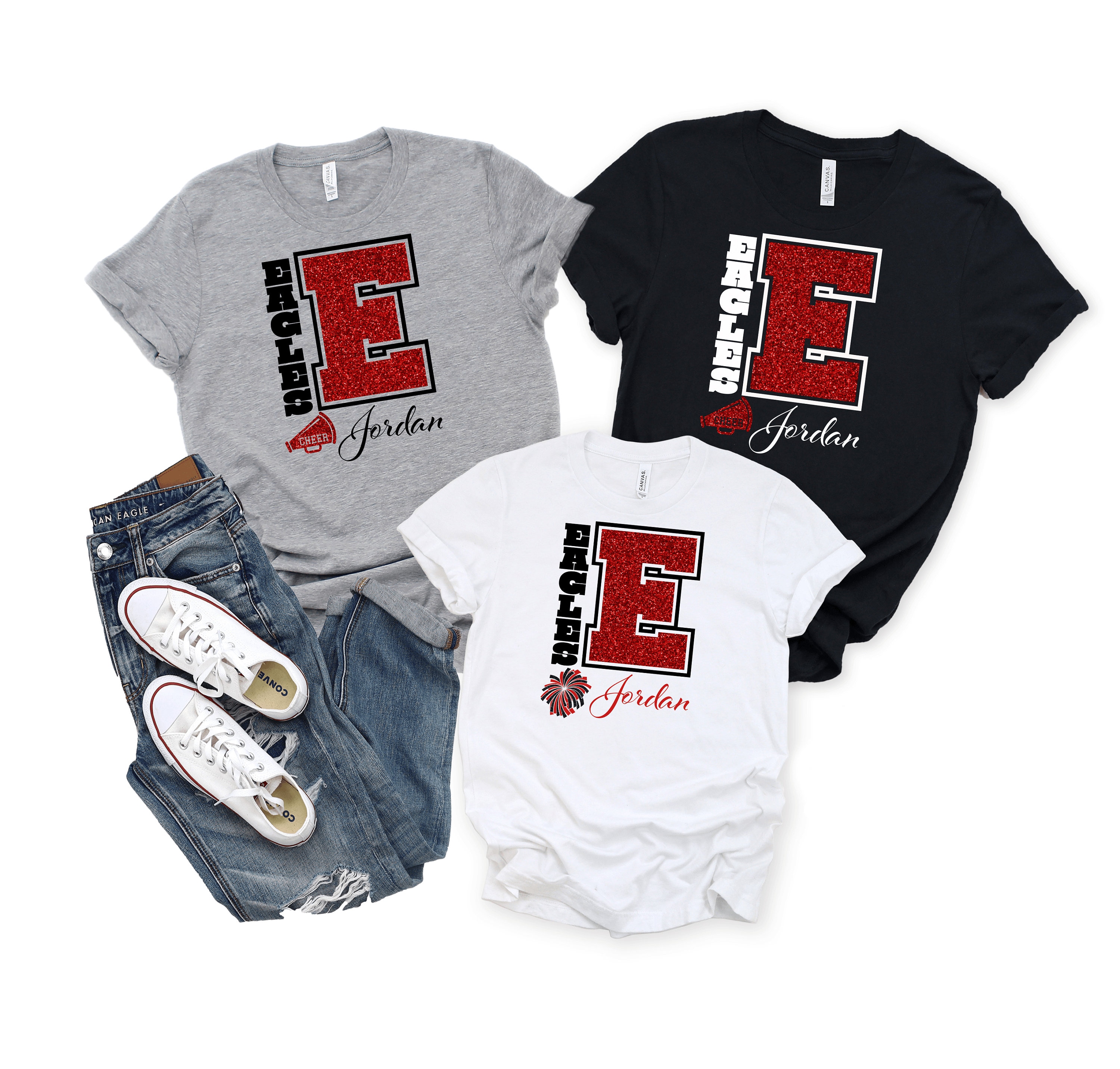 Custom Cheer Team Shirts Personalized Cheerleading Shirt - Etsy