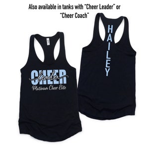 Cheer Coach Shirt Custom Cheer Team Shirts Personalized - Etsy