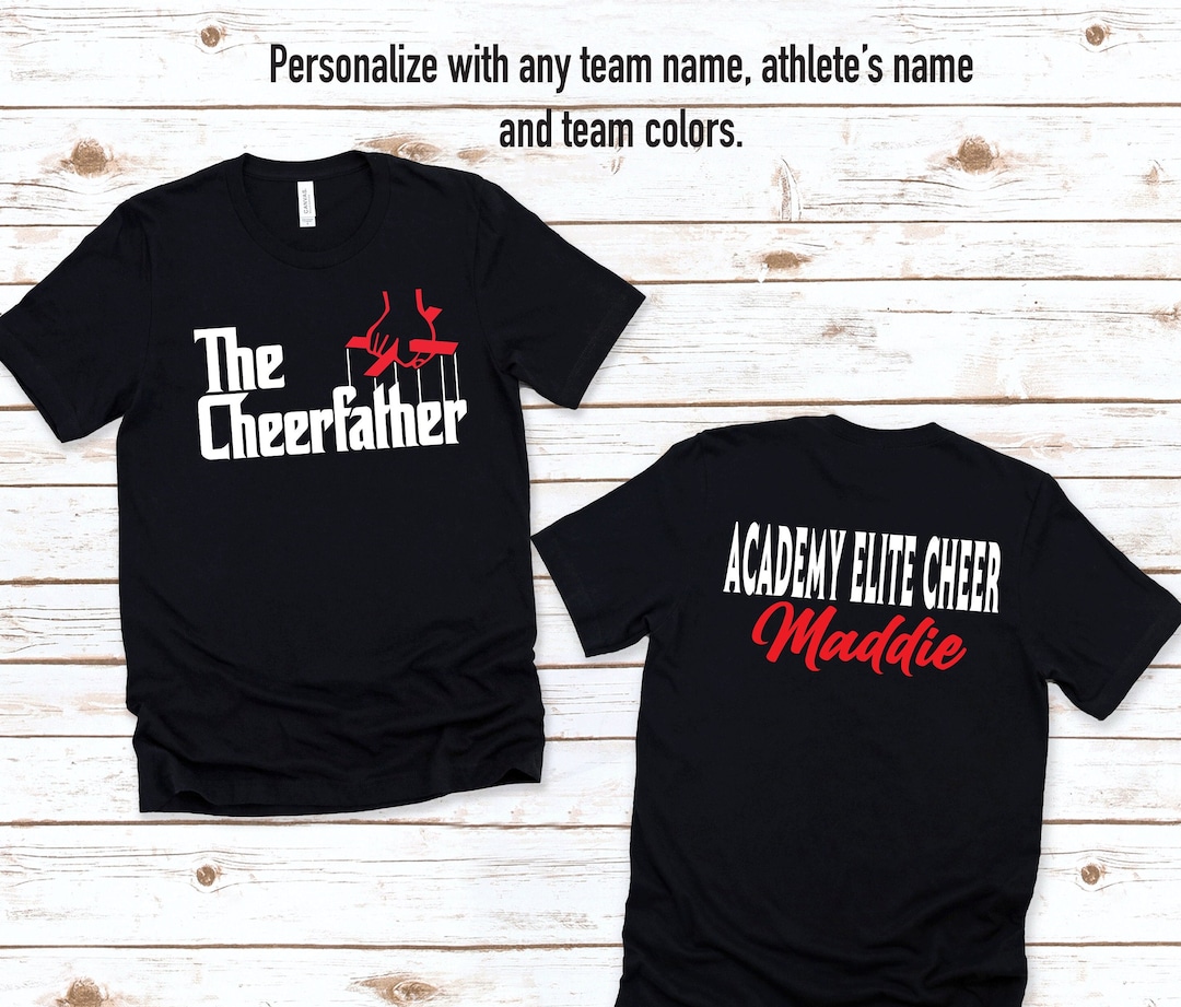 Cheerfather, Cheer Dad, Hit Zero, Cheer Dad Tshirt, Custom Cheer Team ...