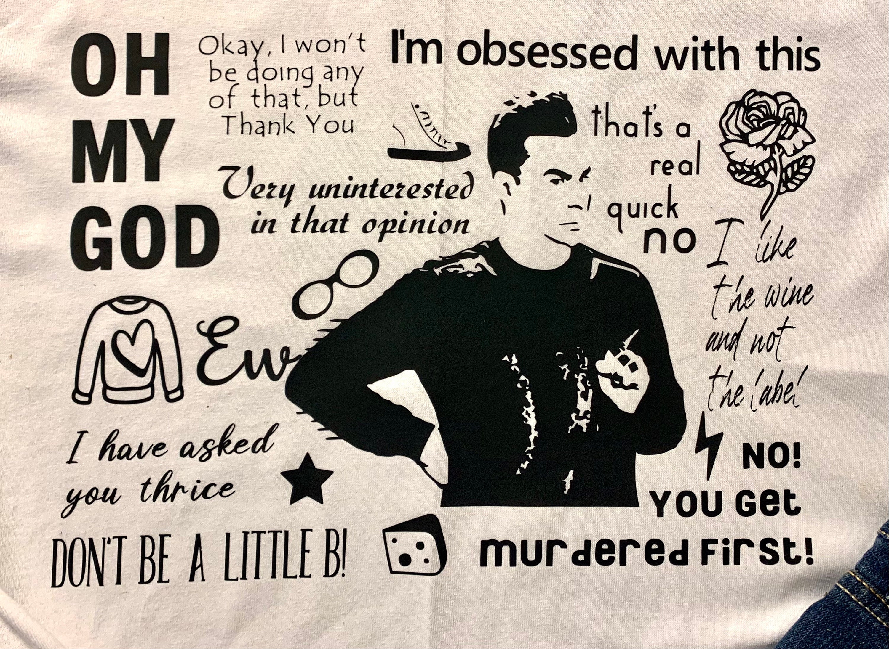 Schitt's Creek Inspired, David Rose Quotes, Graphic T, T-shirt - Etsy