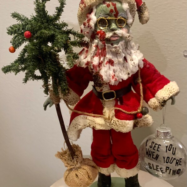 Creepy Santa - Etsy
