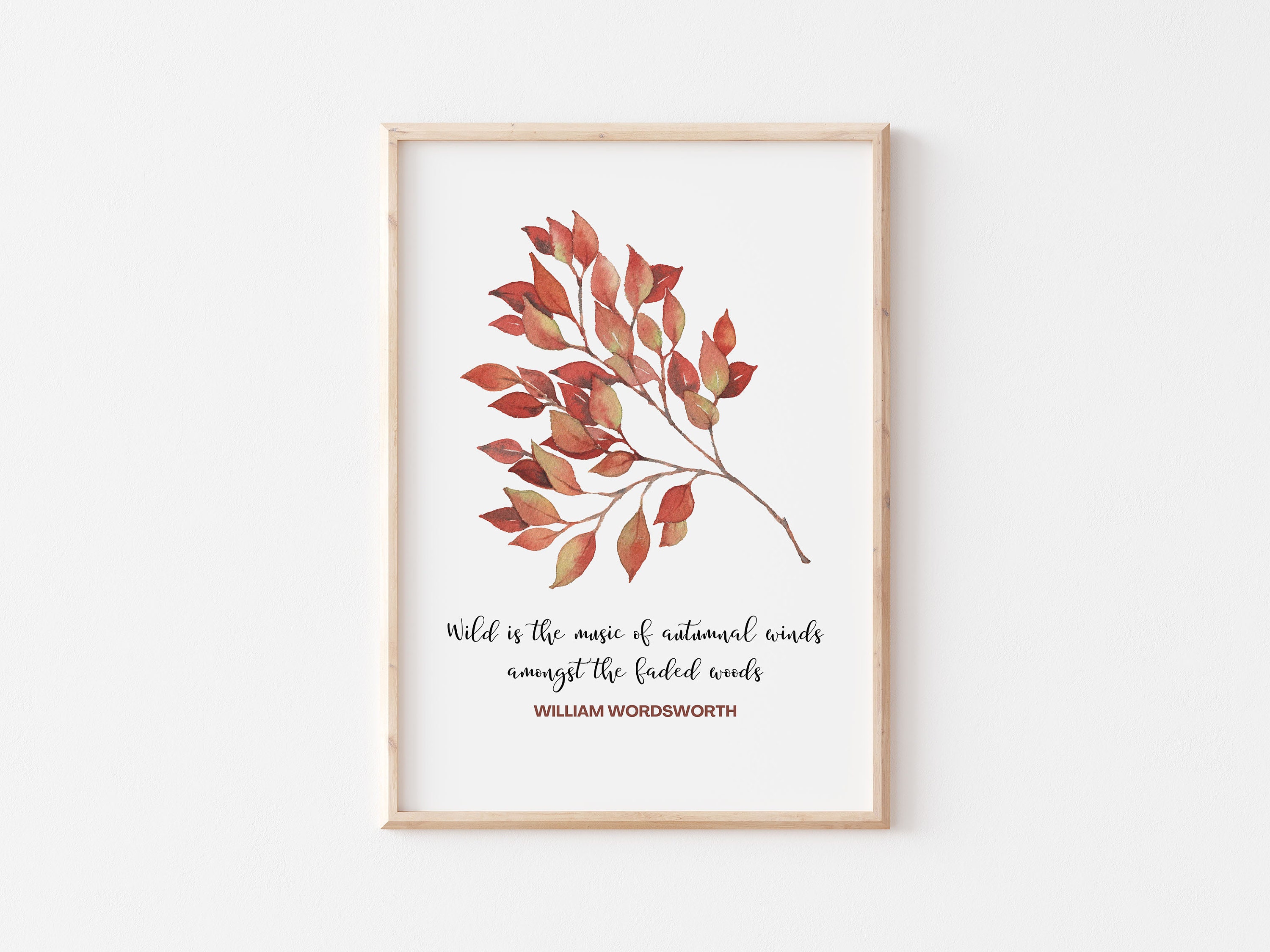 Nature Poetry Printable Cottage Core Nature Lover Poem - Etsy