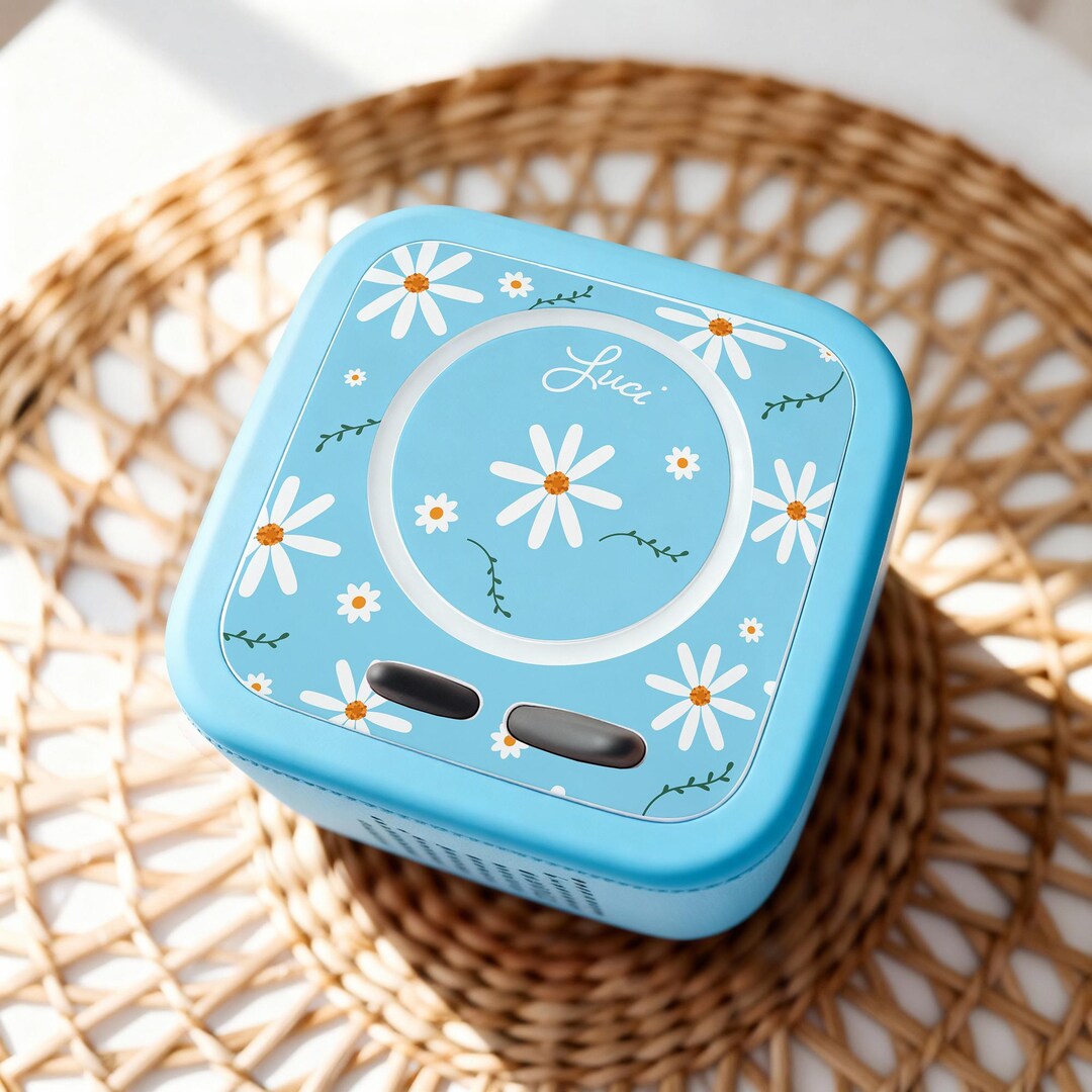 Personalized Toniebox 2 Sticker – Protective Film With Name – Flowers ...