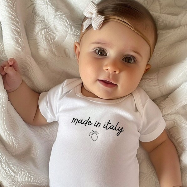 Made in Italy Baby Clothing - Etsy
