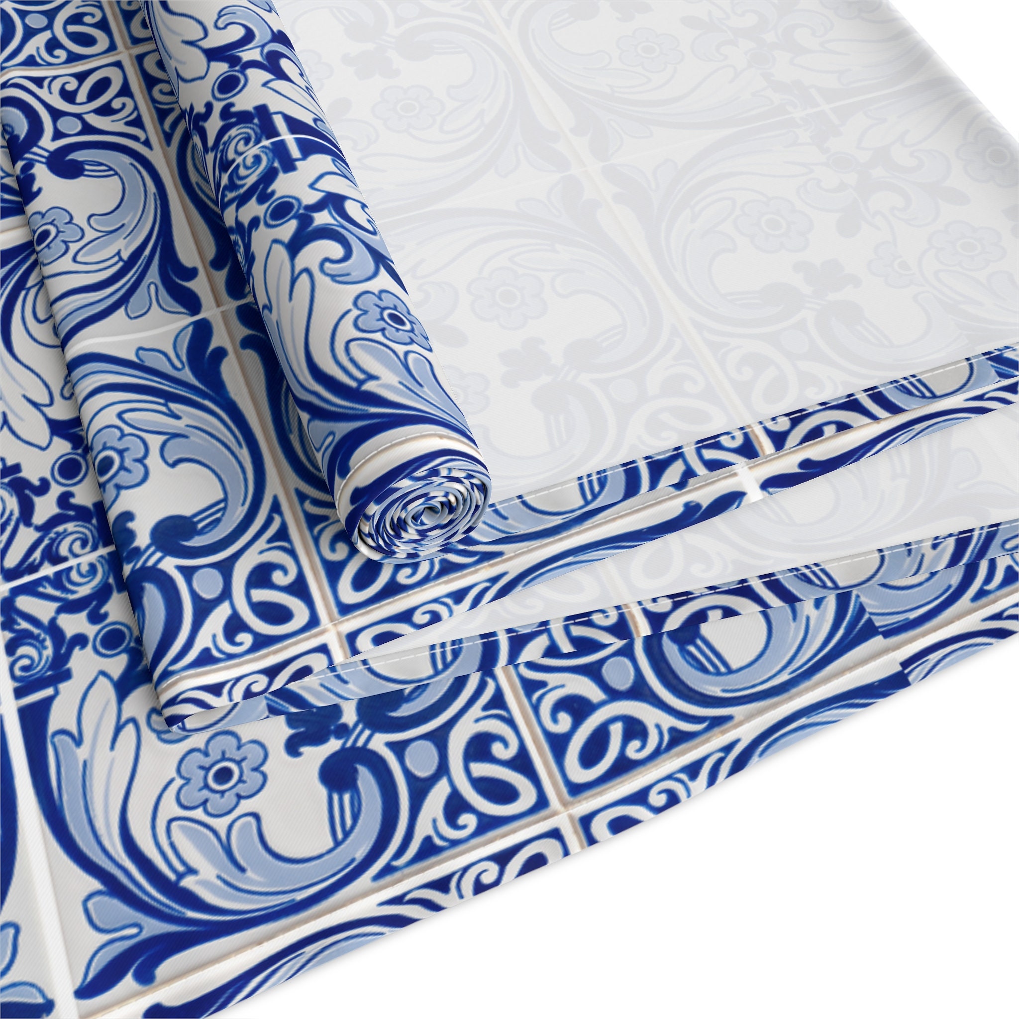 Italian Table Runner, Amalfi Coast Tile, Italian Bridal Shower, Italian ...