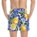 Italian Amalfi Men's Swim Trunks, Italy Lemon Swim Suit, Bathing Suit ...