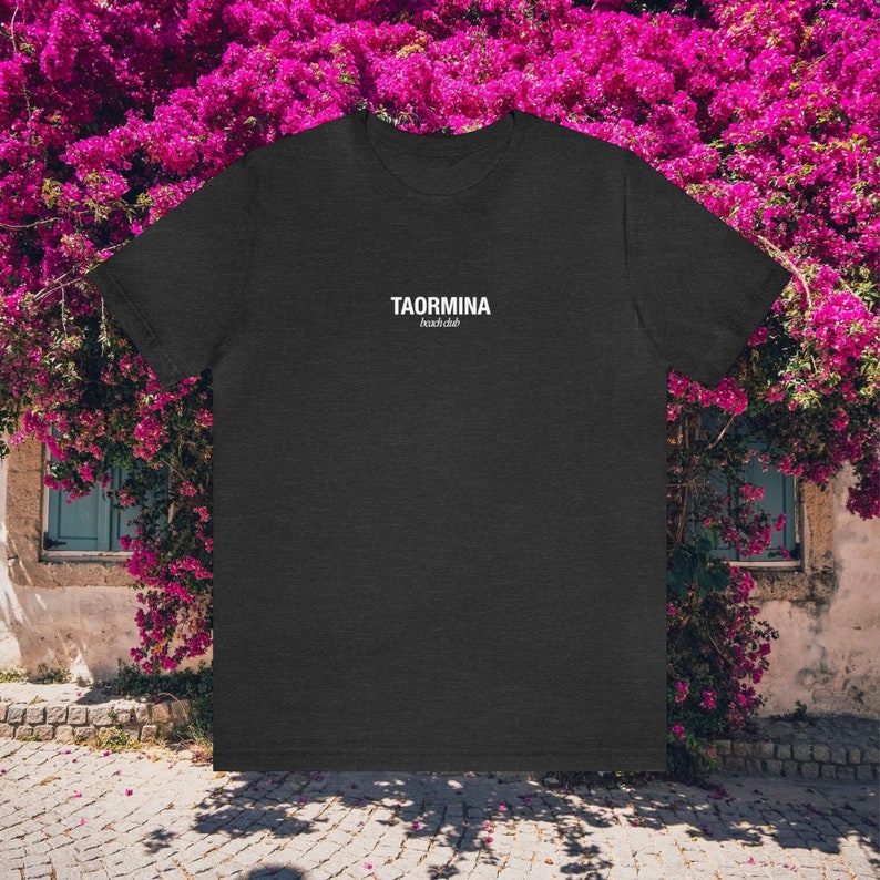 Taormina Beach Club T-shirt, Taormina Sicily Unisex Tee - Etsy