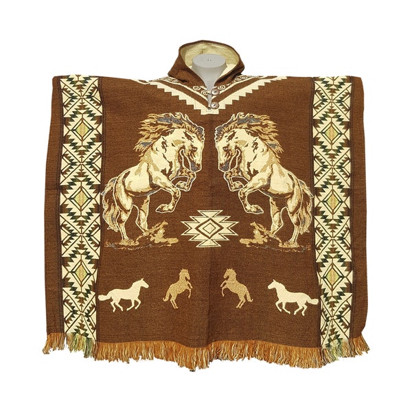 Western Poncho - Etsy