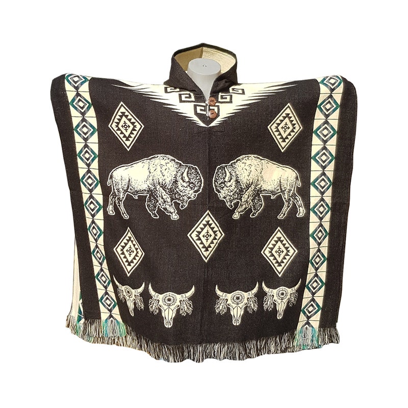 Western Poncho - Etsy