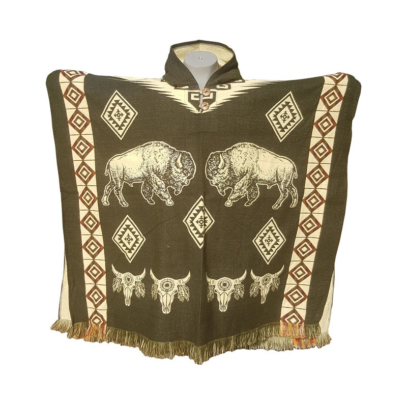 Western Poncho - Etsy