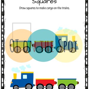 Pre-writing Strokes and Skills Activity Packet Vehicle Theme for ...