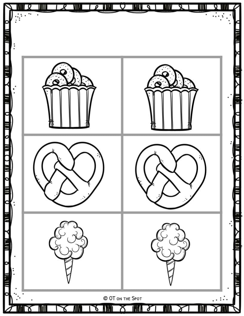 Visual-sequential Memory Activity Packet - Etsy