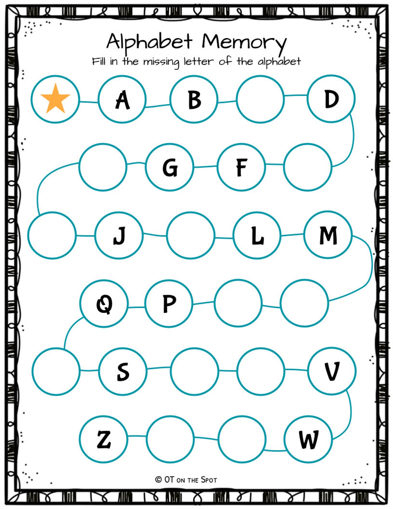 Visual Sequential Memory Activity Packet Etsy Visual Sequential Memory Activity Packet Etsy