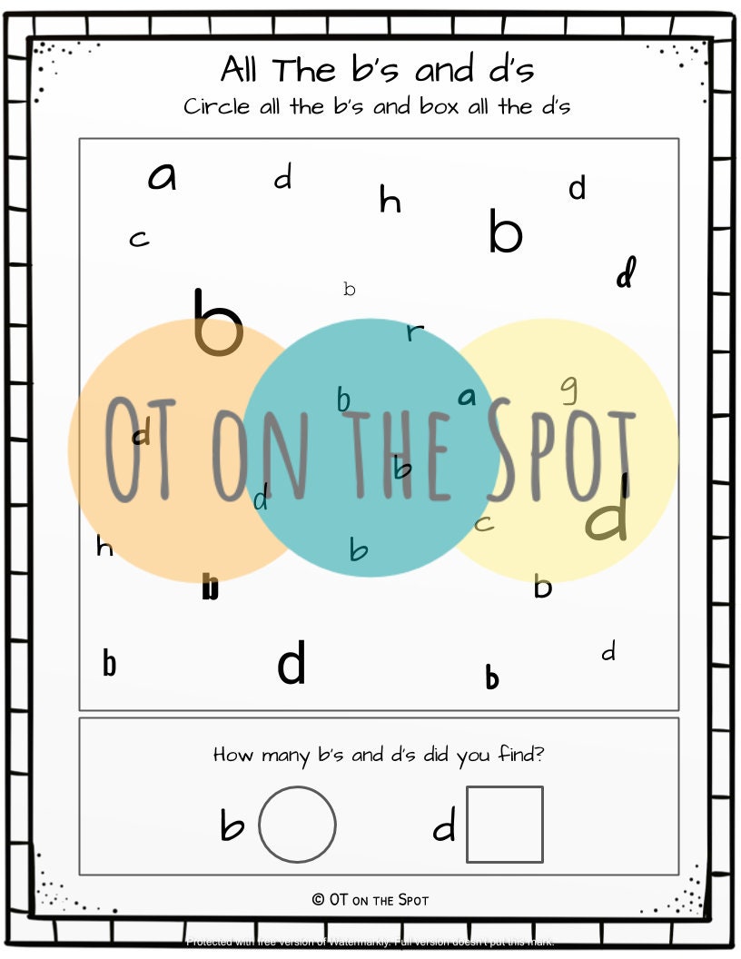 Form Constancy and Visual Closure Printable Activity Packet for Parents ...