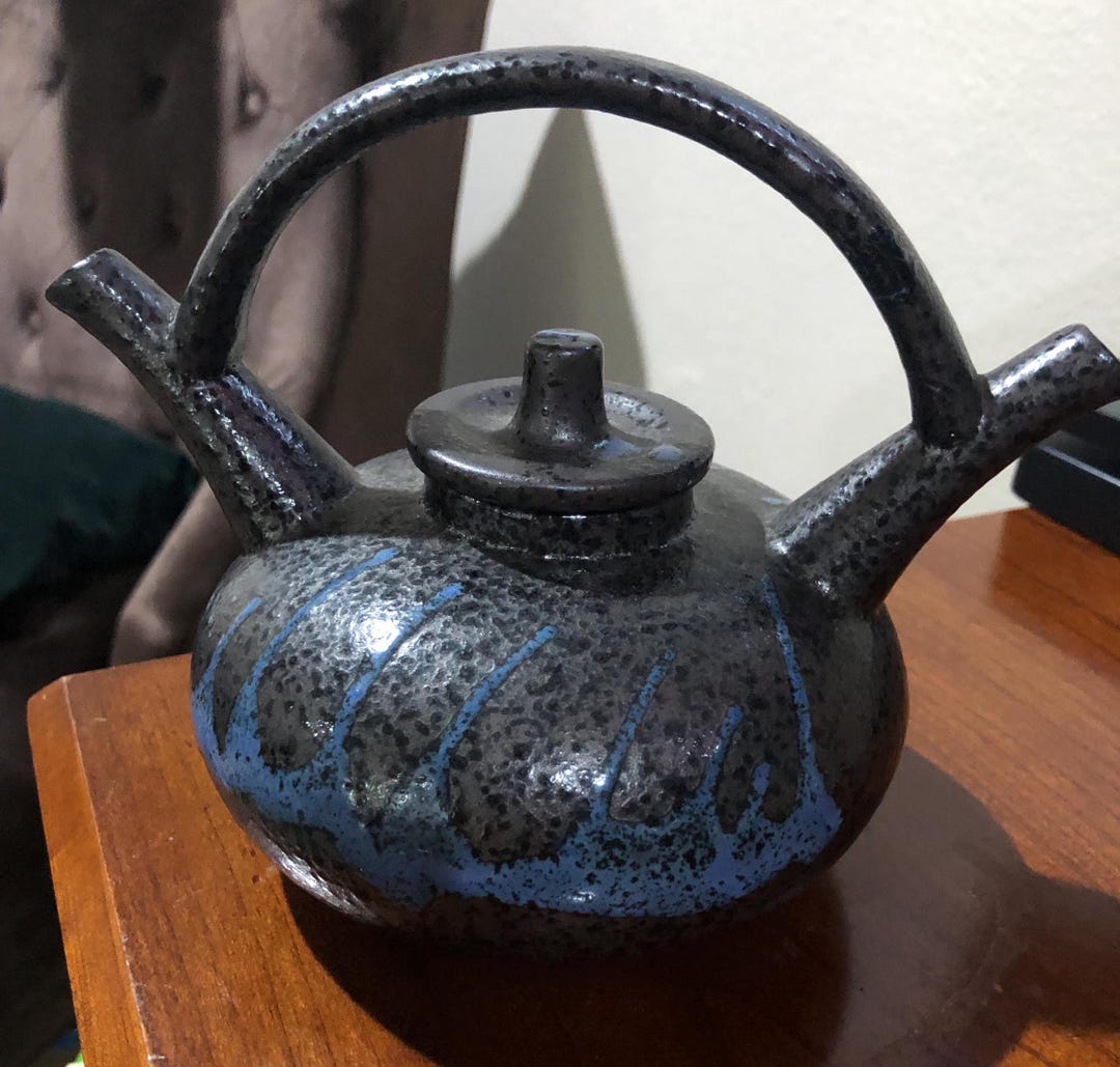 Japanese Double Spout Tea Kettle - Etsy